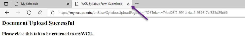 Syllabus Upload - West Chester University